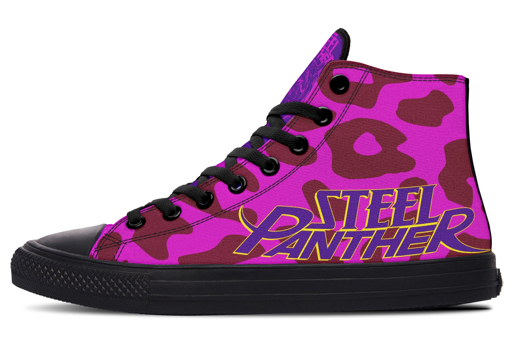 Pink Leopard High Tops – Steel Panther