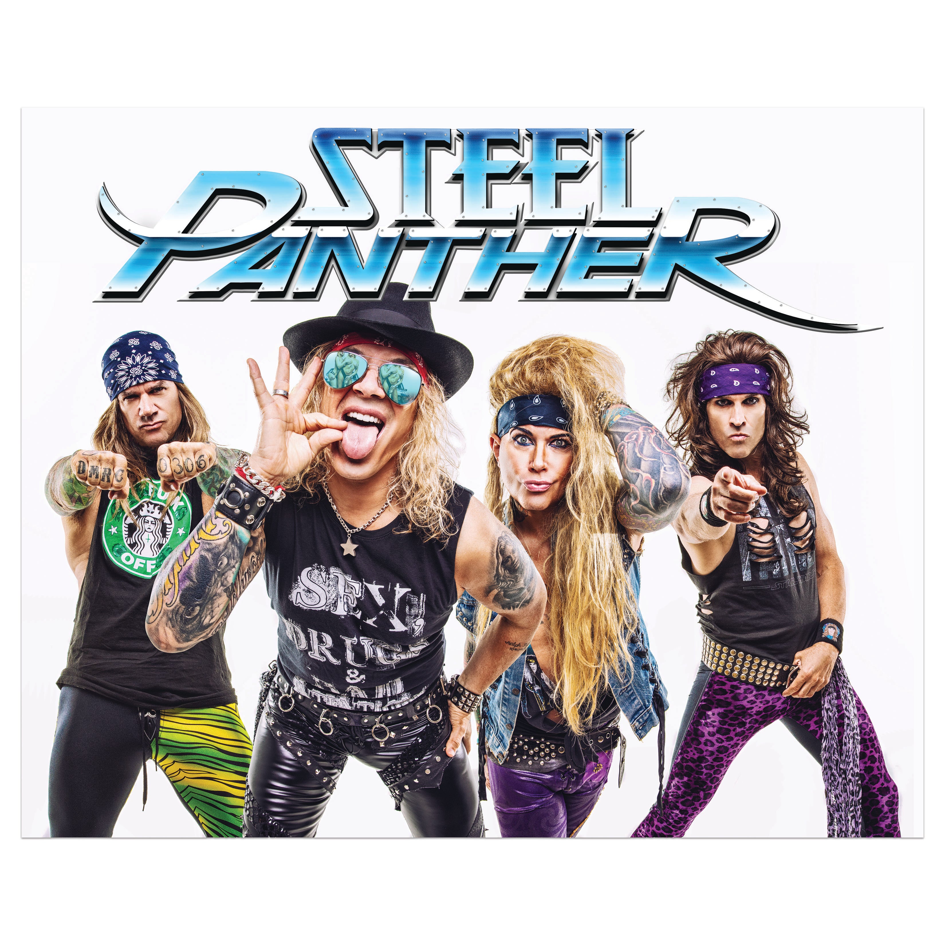 Signed 8x10 Photo – Steel Panther